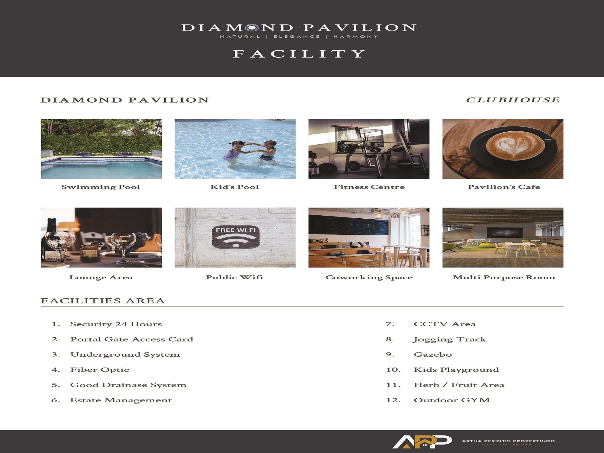 DIAMOND PAVILION | PT. ARTHA PERINTIS PROPERTINDO